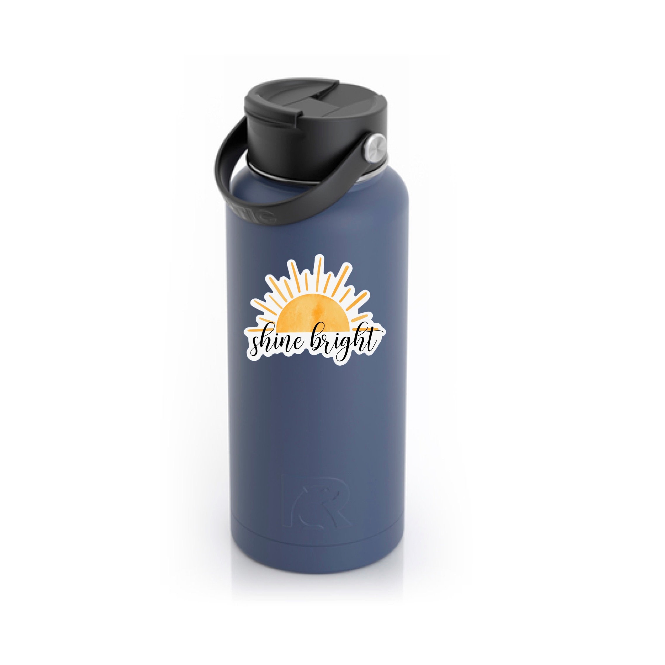 Be a Light Sticker Boho Floral Light Bulb Sticker Vinyl | Etsy