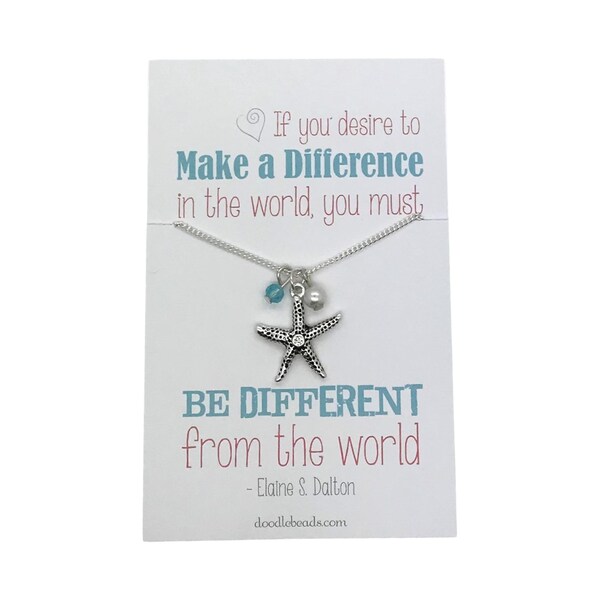 Starfish Quote - Etsy