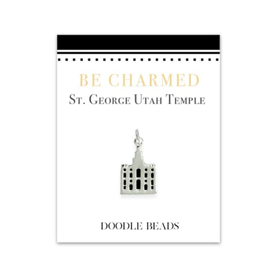 St. George Temple LDS Temple Charm St George Utah Mormon - Etsy