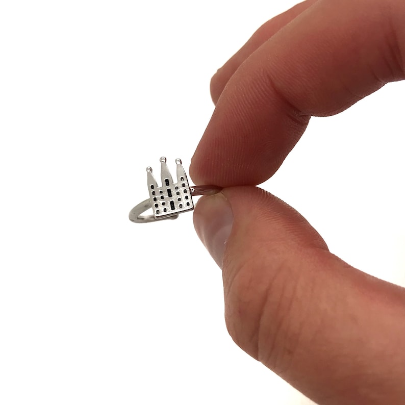 LDS Temple Jewelry Silver or Gold Salt Lake Temple Ring with | Etsy