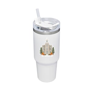 Logan Temple Sticker, Logan Utah LDS Temple, LDS Stickers, Waterproof ...