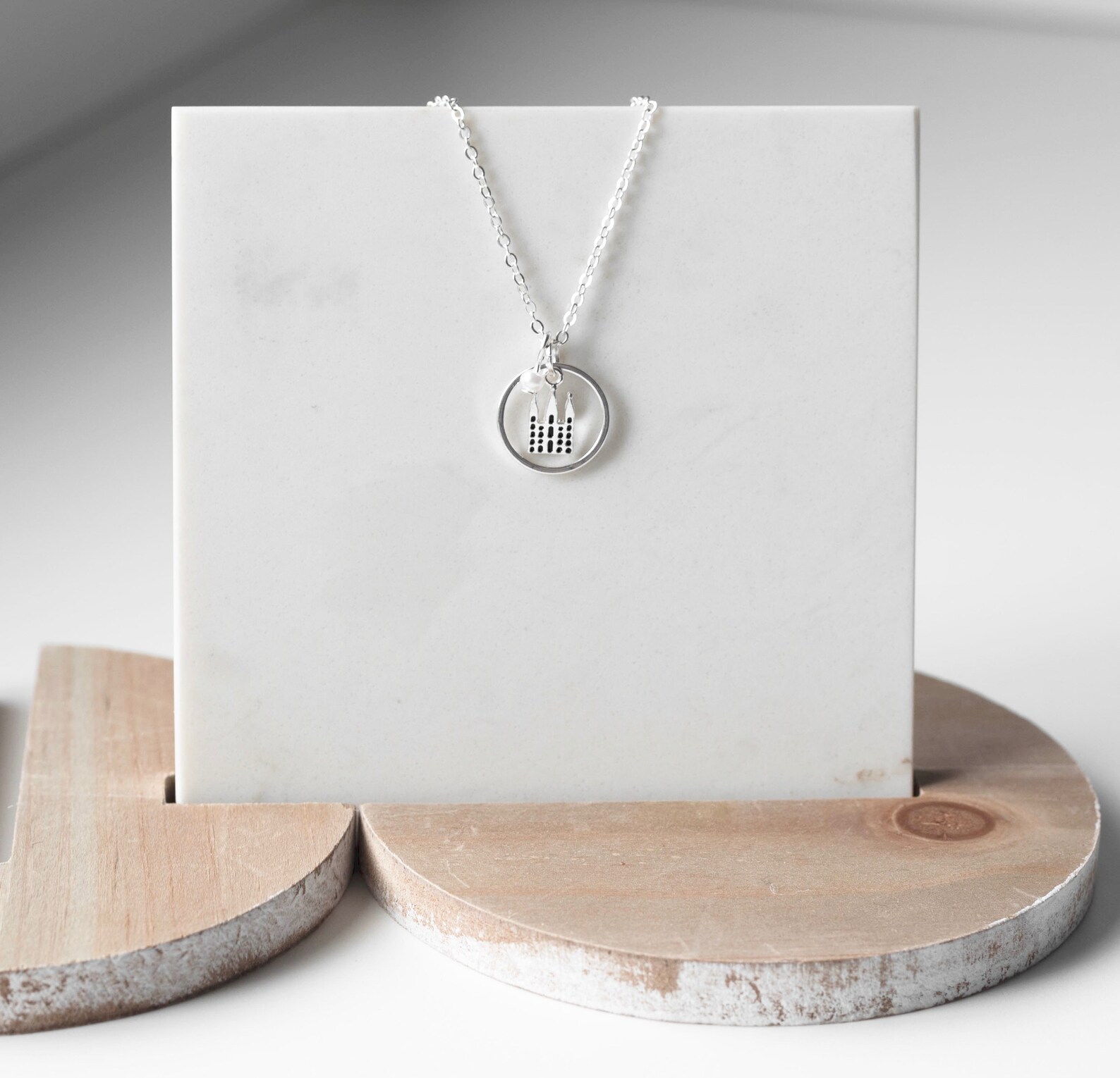 Dainty Silver or Gold LDS Temple Necklace Salt Lake Temple - Etsy