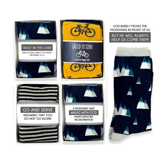 Missionary Socks LDS Missionary Care Package A Missionary - Etsy