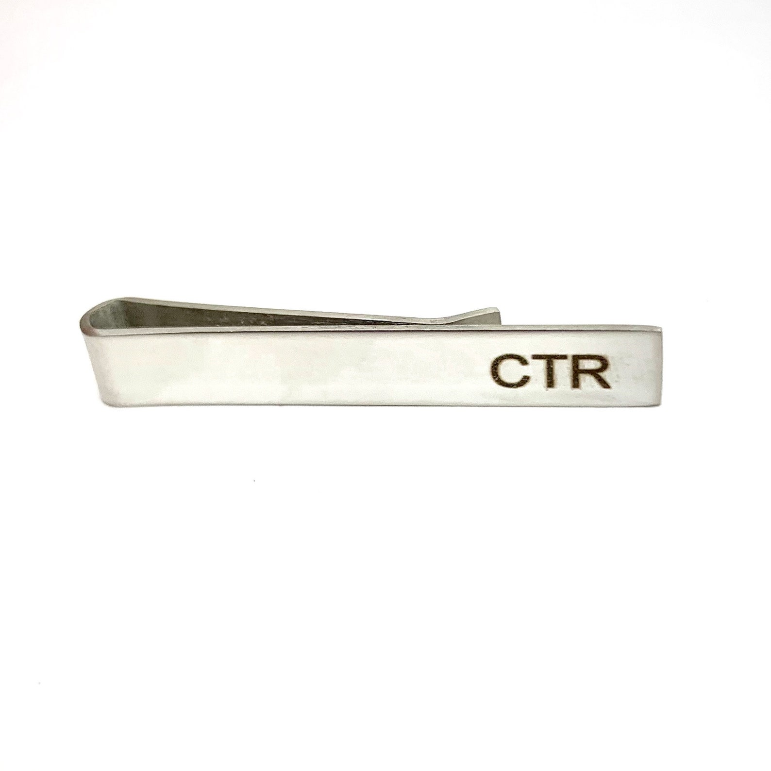 LDS Boy Baptism Gift CTR Tie Clip With Card Baptism Present - Etsy
