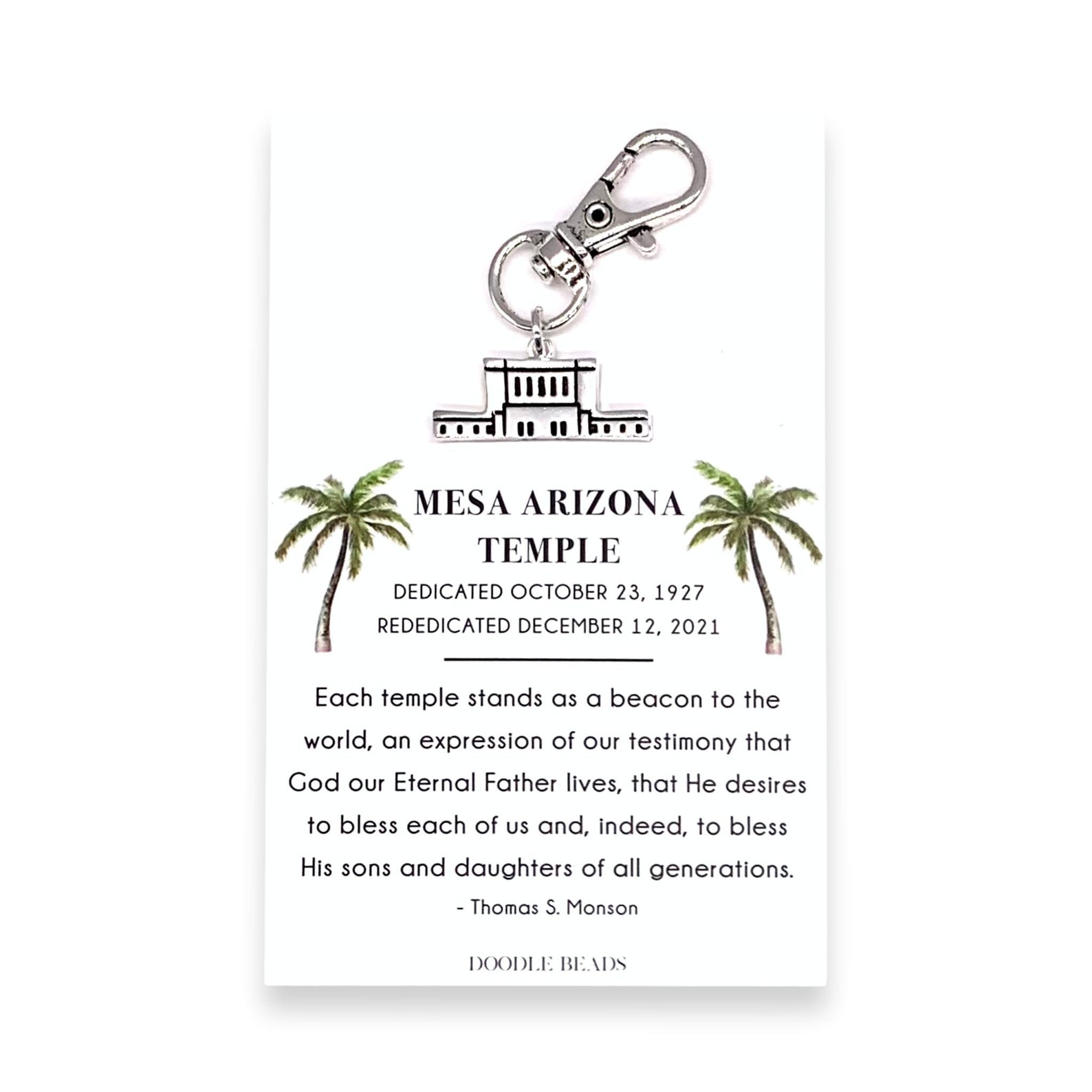 Mesa Temple, LDS Temples, Mesa Arizona Temple Charms, LDS Wedding ...