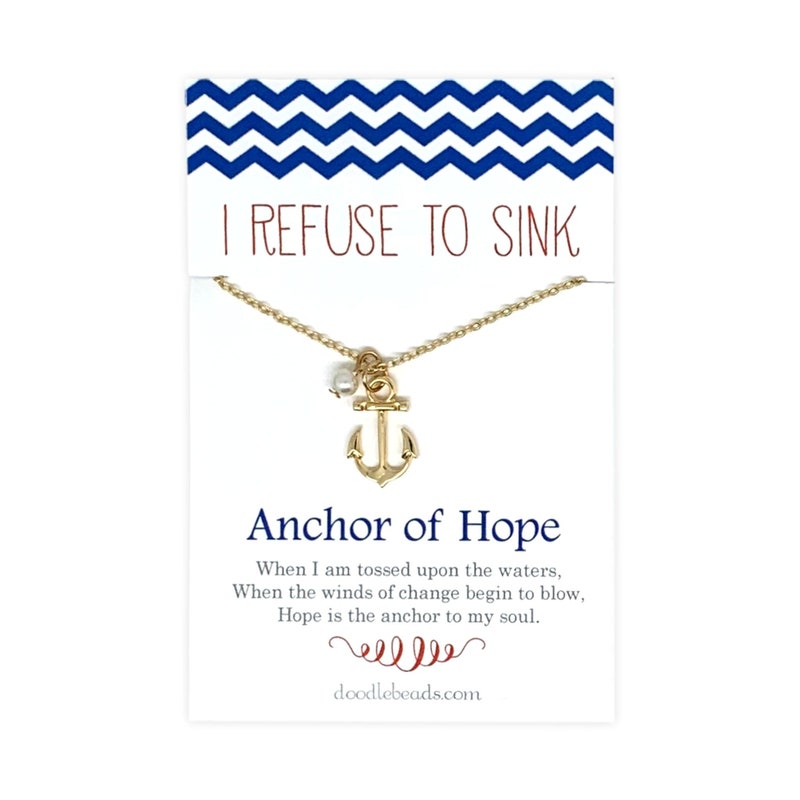 Anchor Quote - Etsy