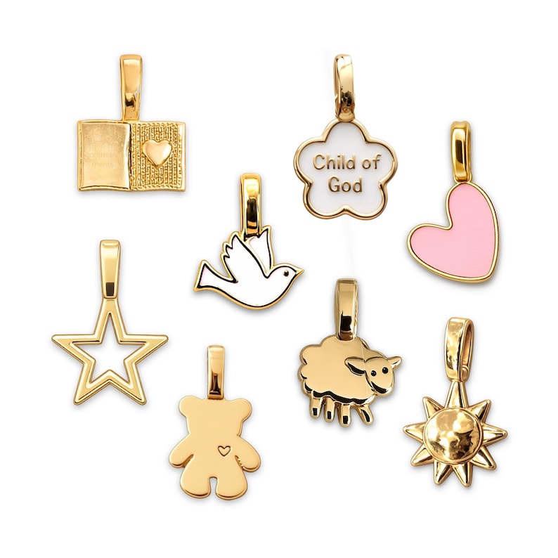 LDS Baptismal Covenant Charms & Bracelet Gift for Girls, Baptism ...