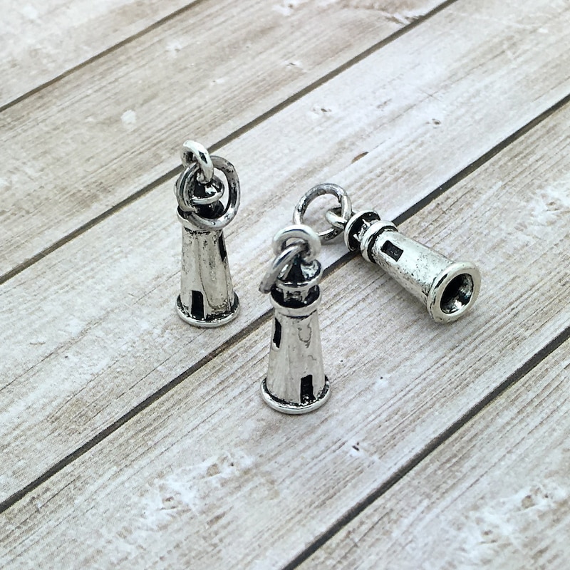 Lighthouse Charm - Etsy