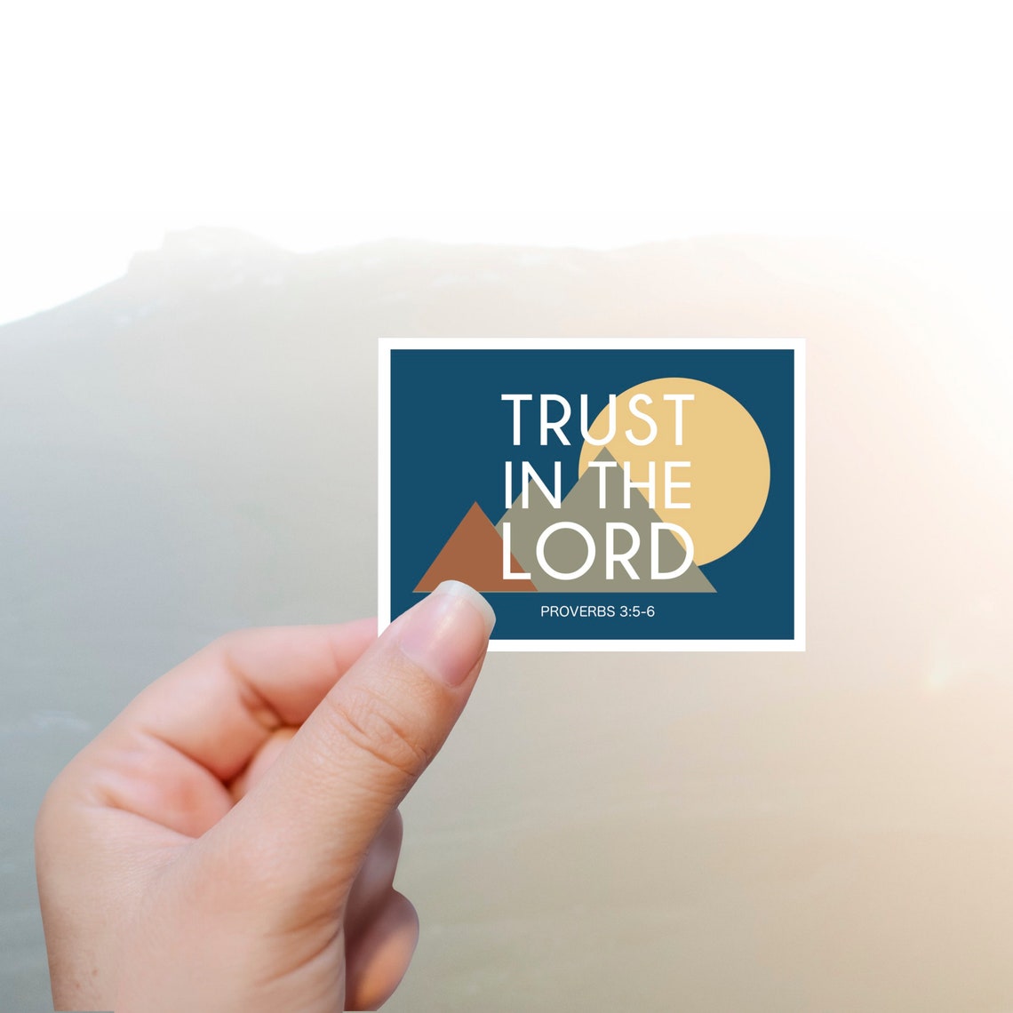 Trust in the Lord Sticker Christian Stickers for Women for - Etsy
