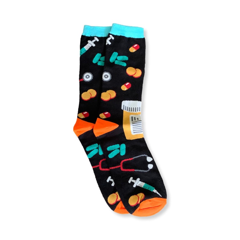 Funny Pharmacy Gifts Pharmacist Doctor Socks & Sock Wrap - Etsy