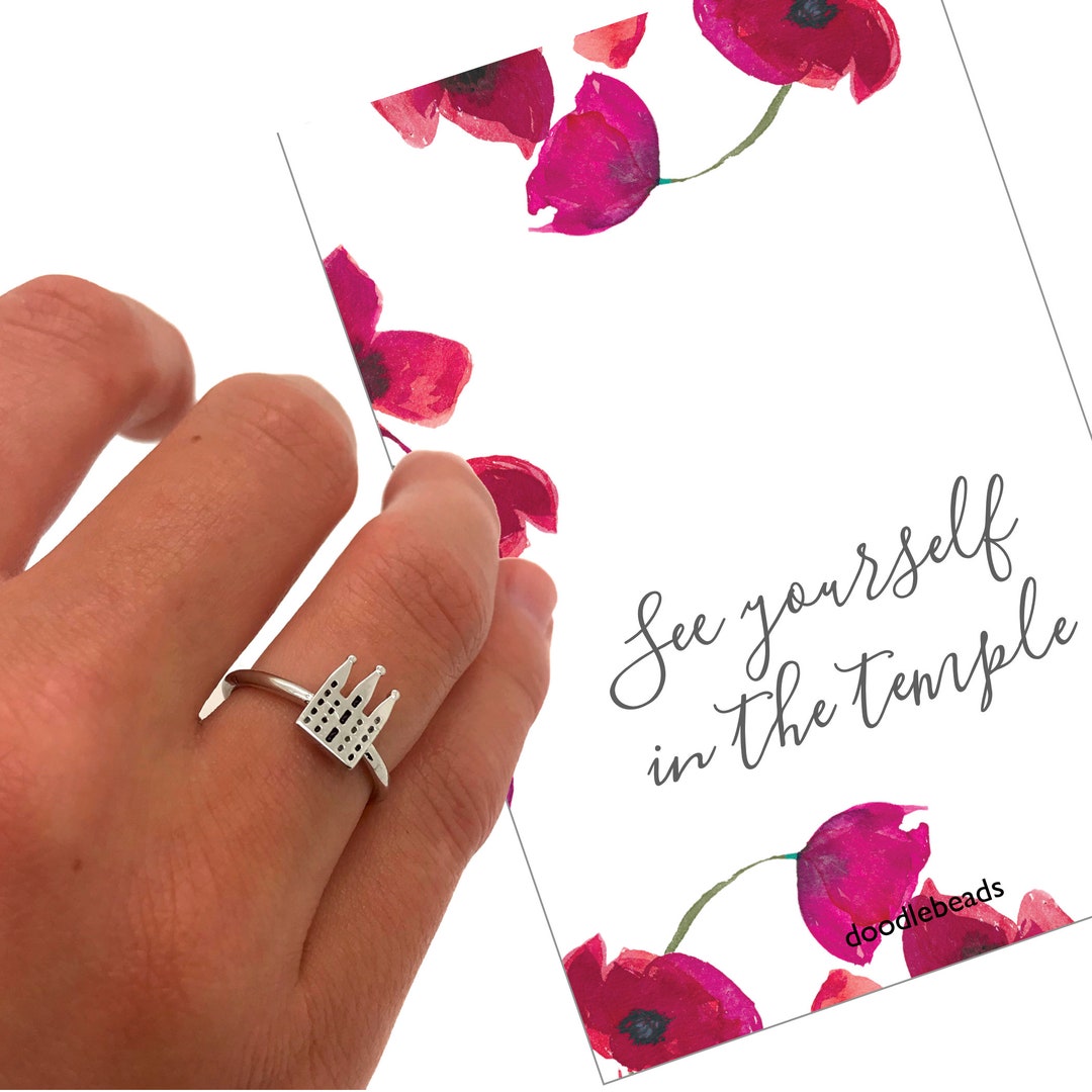 LDS Gift for Her, Young Women Gift, LDS Temple Jewelry, Silver or Gold ...