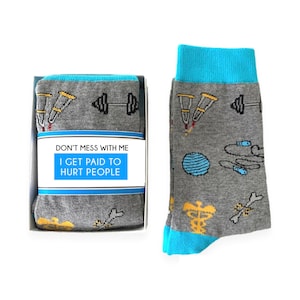 Physical Therapist Gifts, Physical Therapy Novelty Socks, Graduation ...