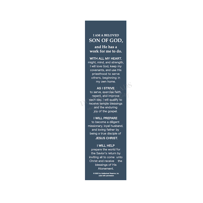 Aaronic Priesthood Theme, Young Men Theme, Beloved Son of God, Youth ...
