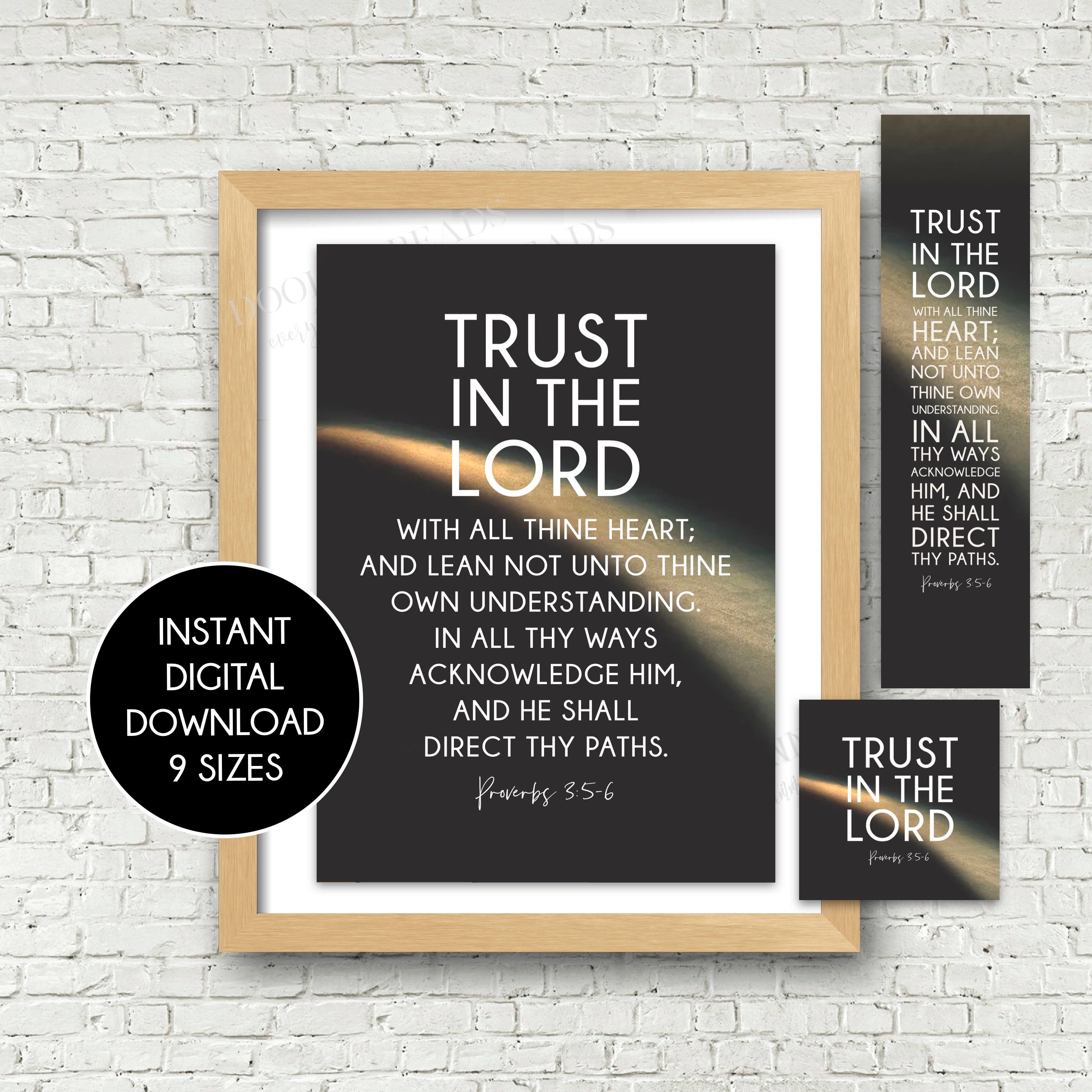 LDS Youth Theme 2022 Youth Theme 2022 Trust in the Lord Framed ...