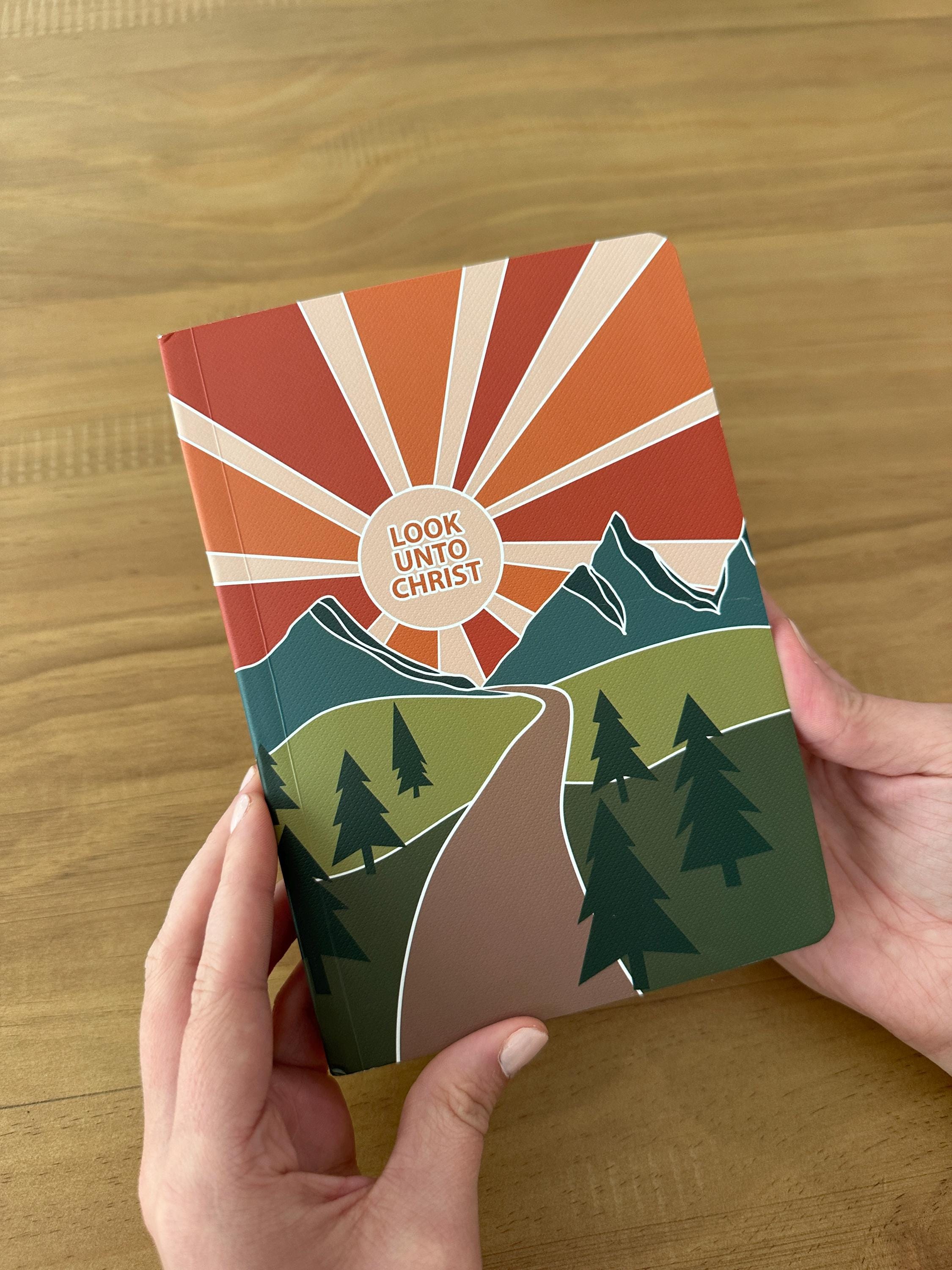 Look Unto Christ 2025 LDS Youth Theme Journals | 5x7 Notebook Cute ...