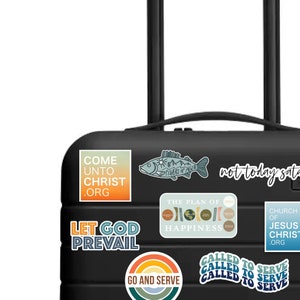 LDS Missionary Stickers, Missionary Gifts for Elders, Sister Missionary ...