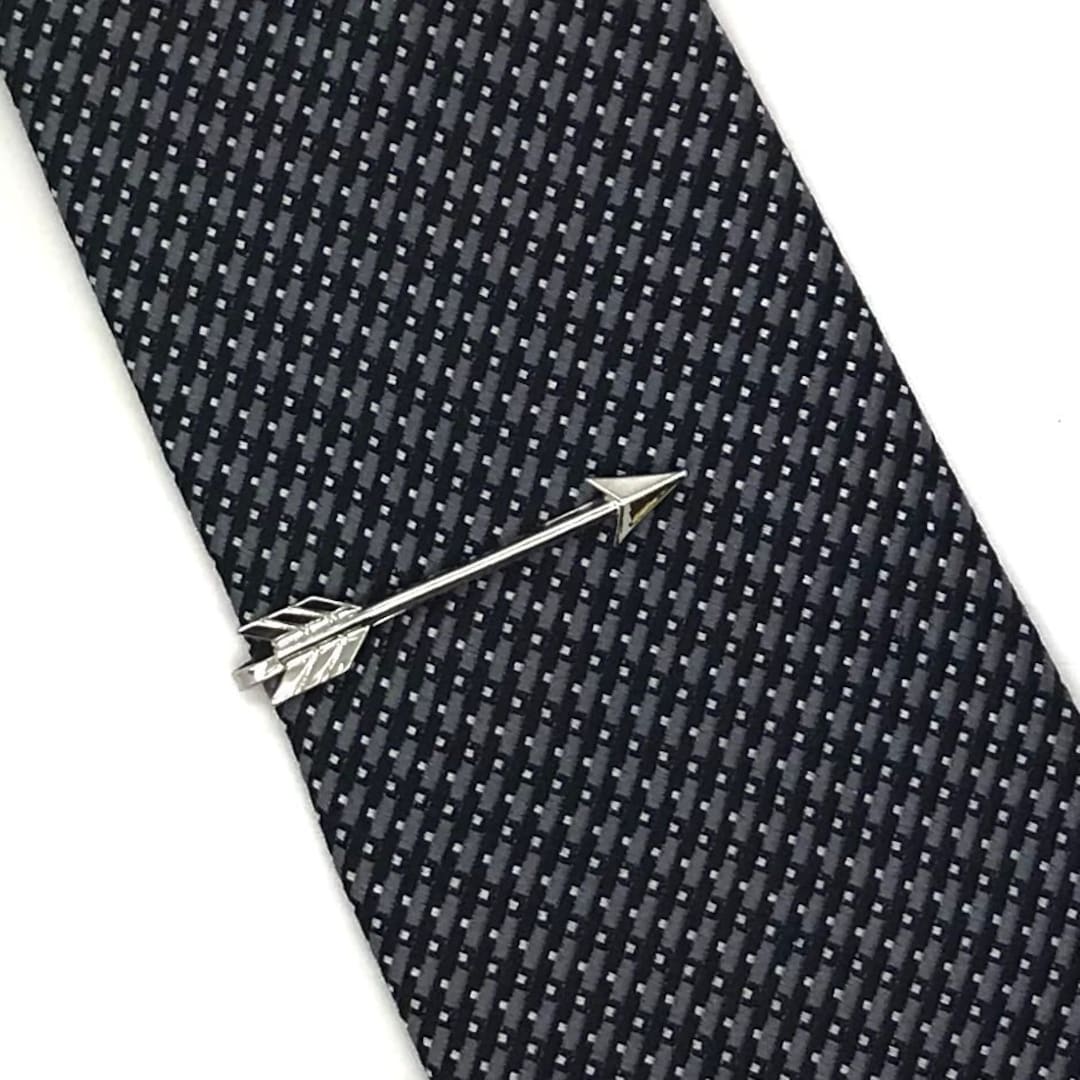 Silver or Gold Arrow Tie Bar, Arrow Tie Clip - Tie Accessories, Gift ...