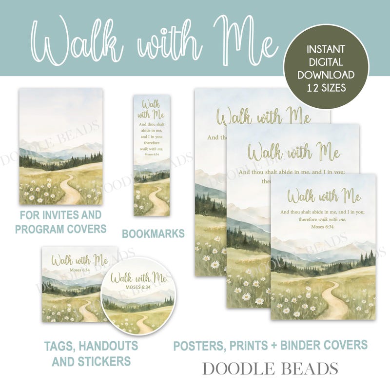 Walk With My Printable - Etsy
