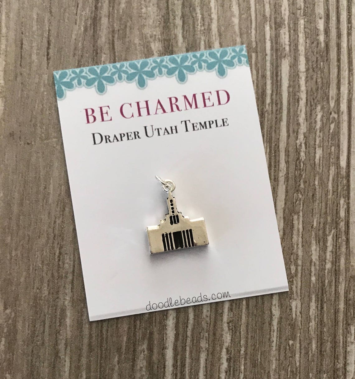 Draper Temple LDS Temples Draper Utah Temple Charms LDS | Etsy