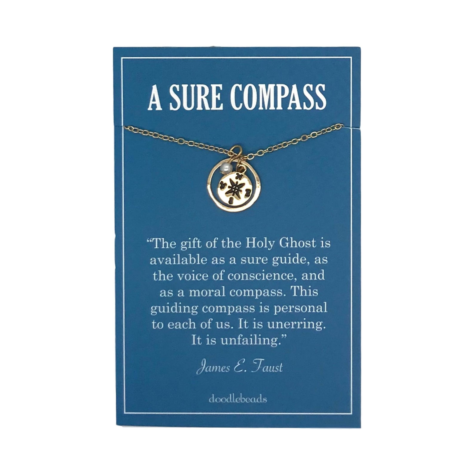 LDS Graduation Gift LDS Convert Baptism Gift Silver or Gold - Etsy