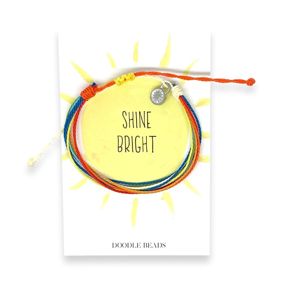 Thread Bracelet With Charm, Surfers Bracelet, Waterproof Bracelet ...