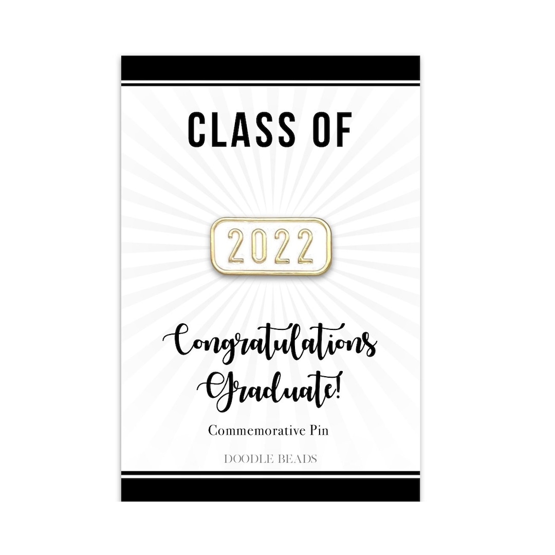 Graduation Pin 2022 Class of 2022 Pin Grad Gifts for - Etsy