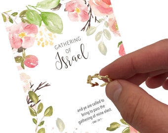 Gathering of Israel President Nelson Invitation Sister | Etsy