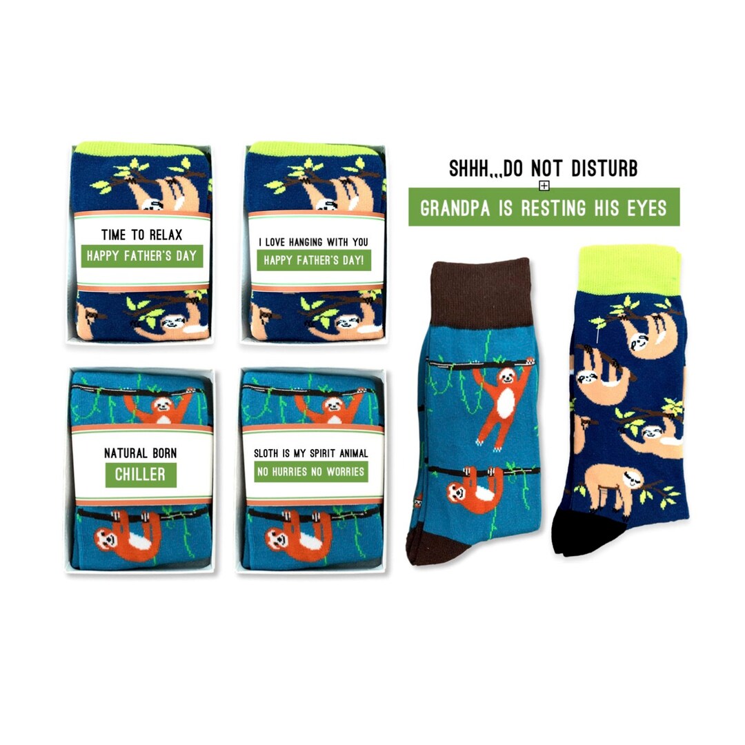 Funny Sloth Father's Day Gifts for Dad Husband Grandpa - Etsy