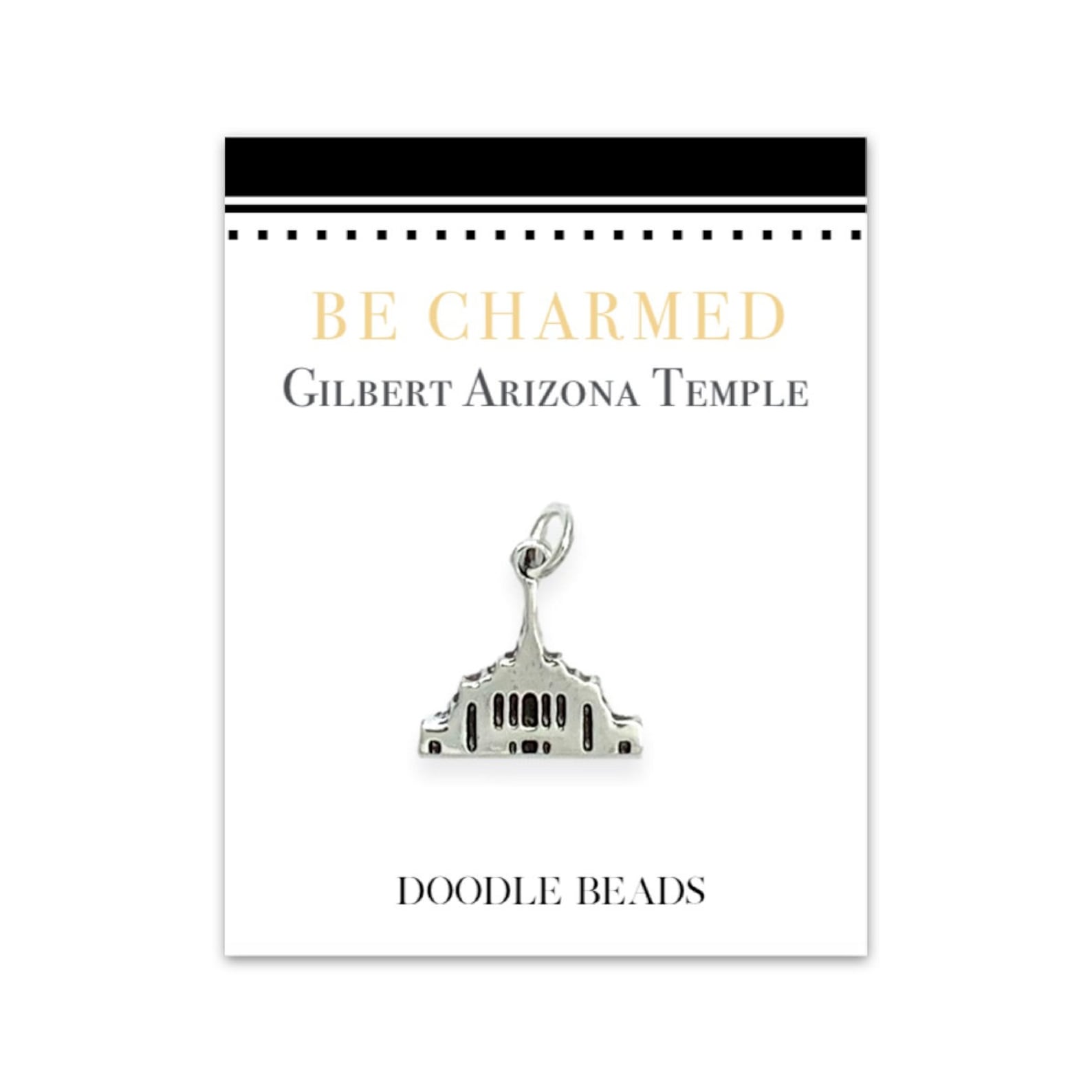 Gilbert Temple LDS Temples Gilbert Arizona Temple Charms - Etsy