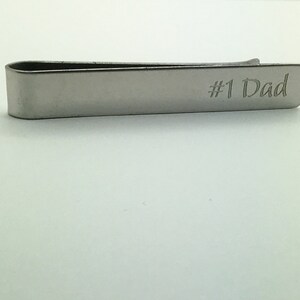 Fathers Day Gift Dad Gift 1 Dad Tie Clip with card To the | Etsy