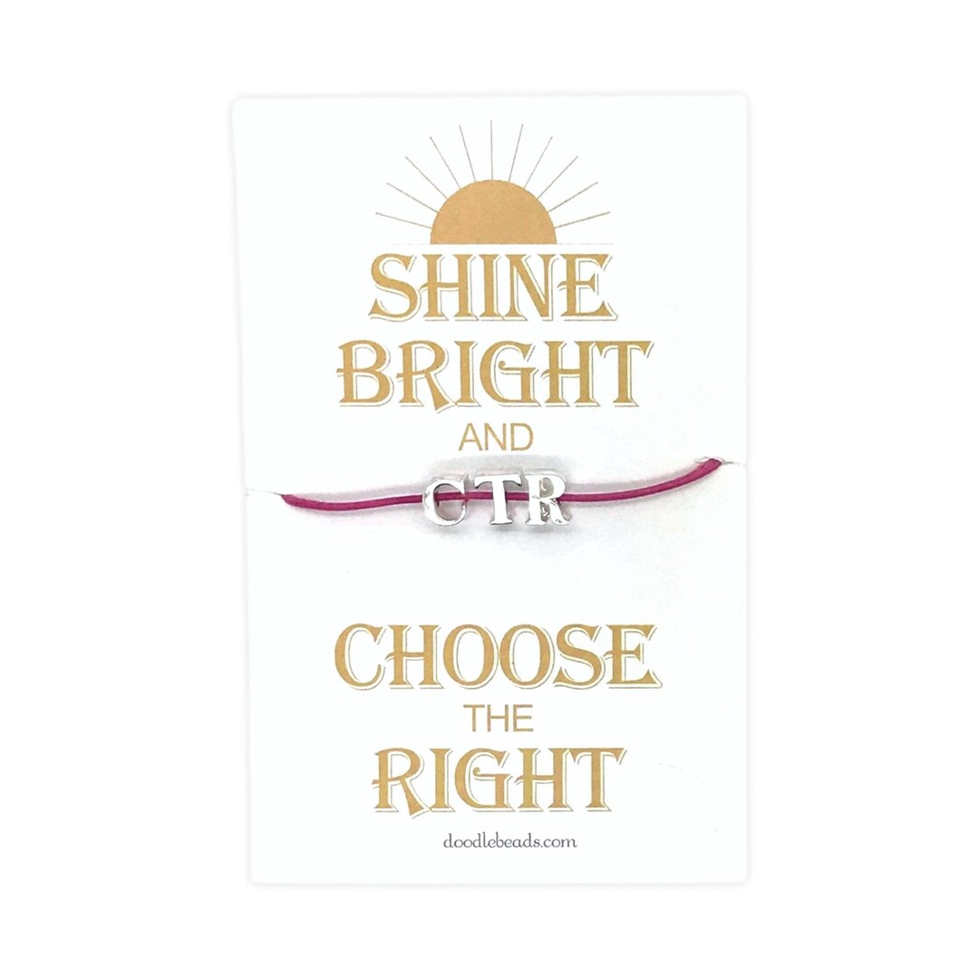 Cadeaux CTR pour les filles, bijoux CTR, choisissez le bon bracelet ...