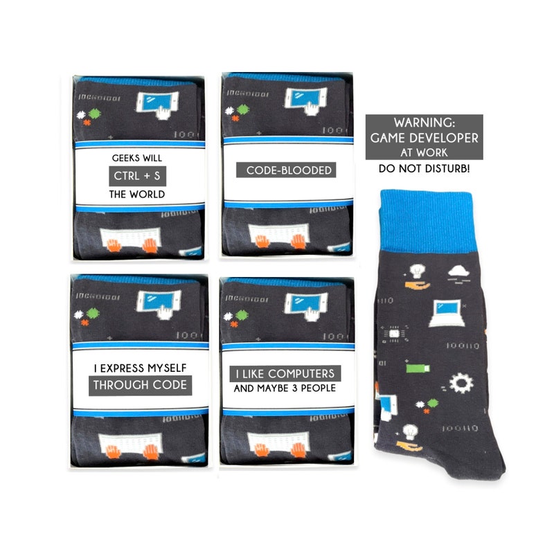 Programmer Socks - Etsy