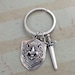 Armor of God, Shield & Sword Key Ring Zipper Pull, Camp Heleman, Shield ...