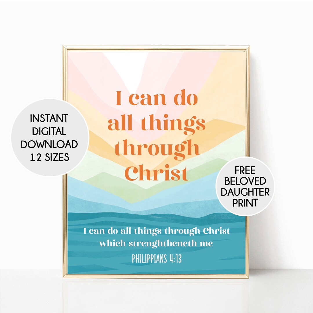 I Can Do All Things Through Christ Which Strengtheneth Me, 2023 LDS ...