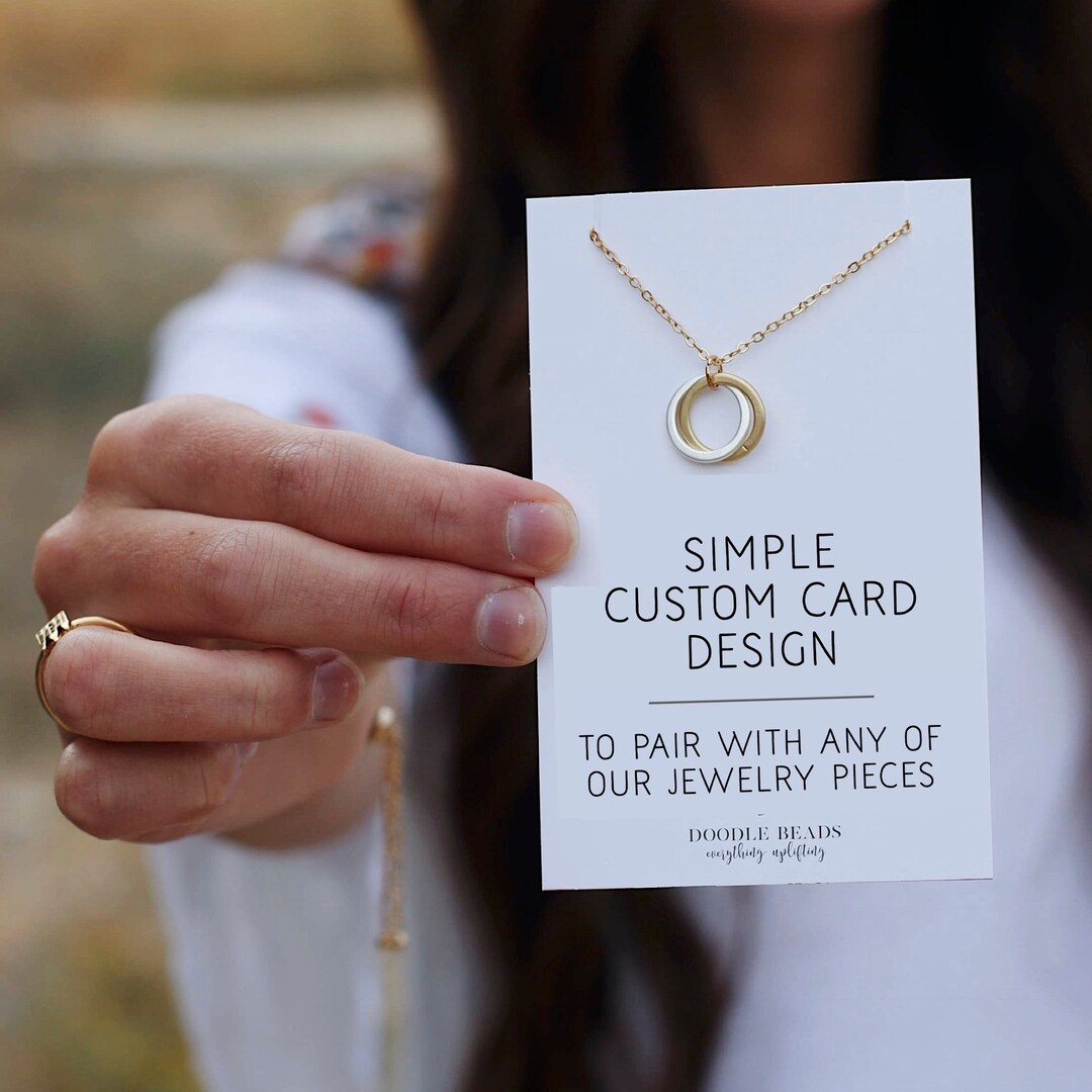 Simple Custom Card Design, Personalized Card, Quote, Saying, or ...