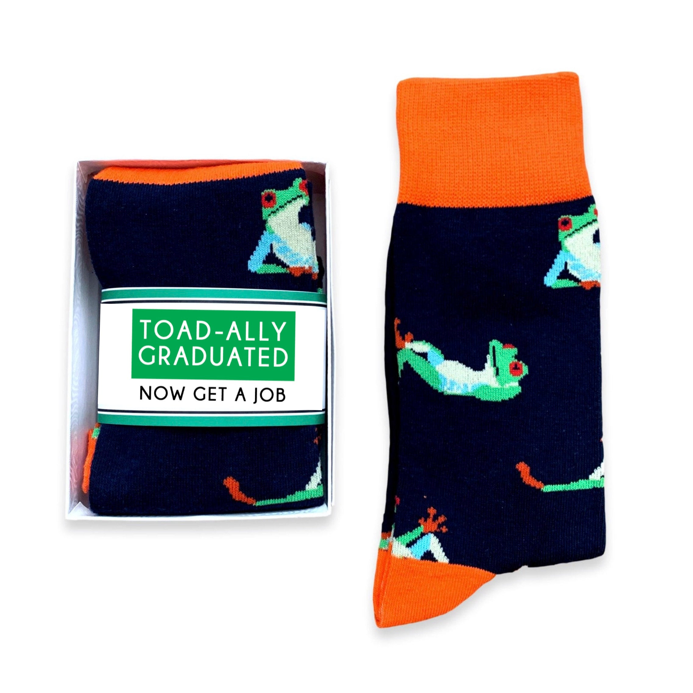 Funny Graduation Socks, Graduation Gift Ideas for Boys, O-fish-ally ...