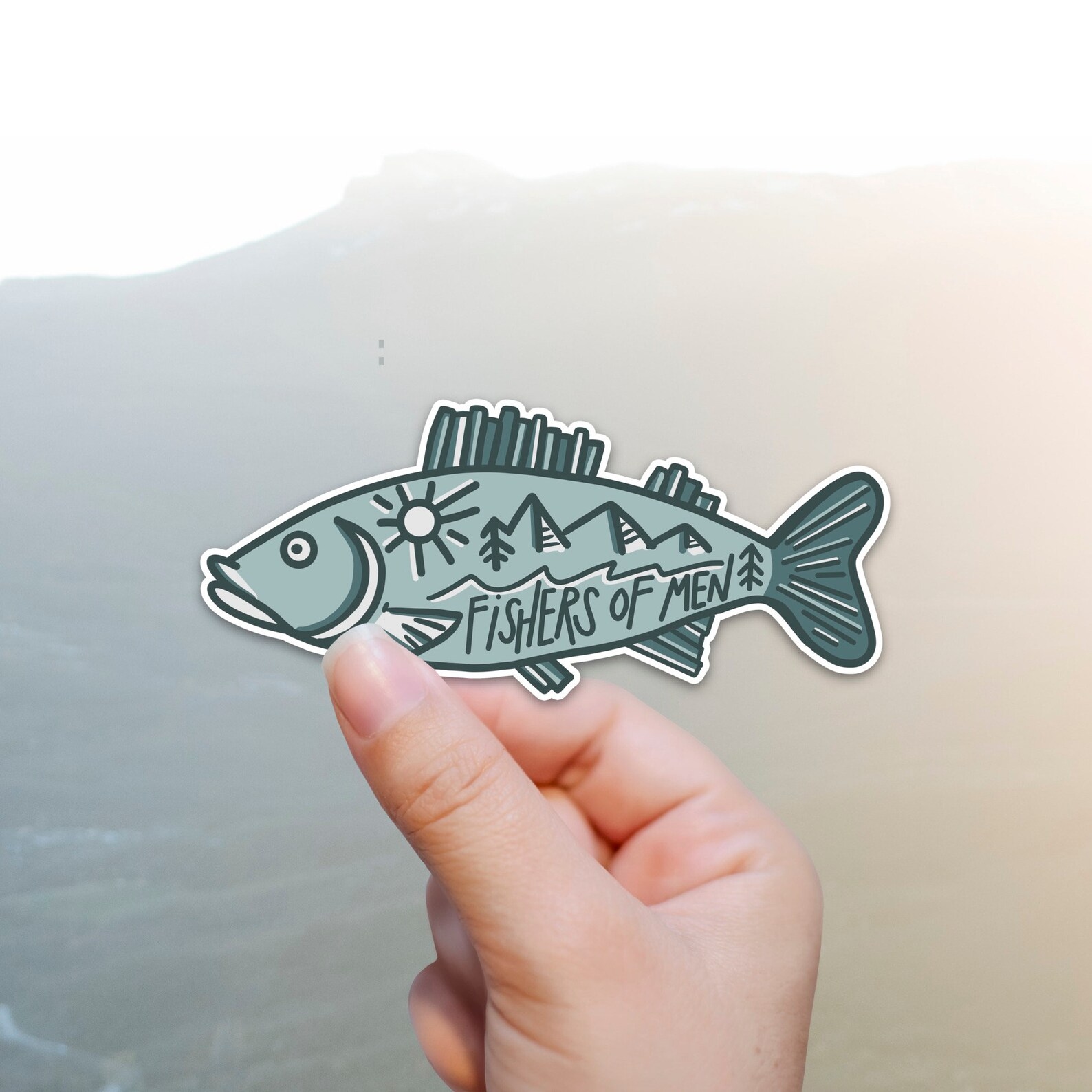 Fishers of Men Stickers, Missionary Stickers Gifts, Fisher of Men Vinyl ...