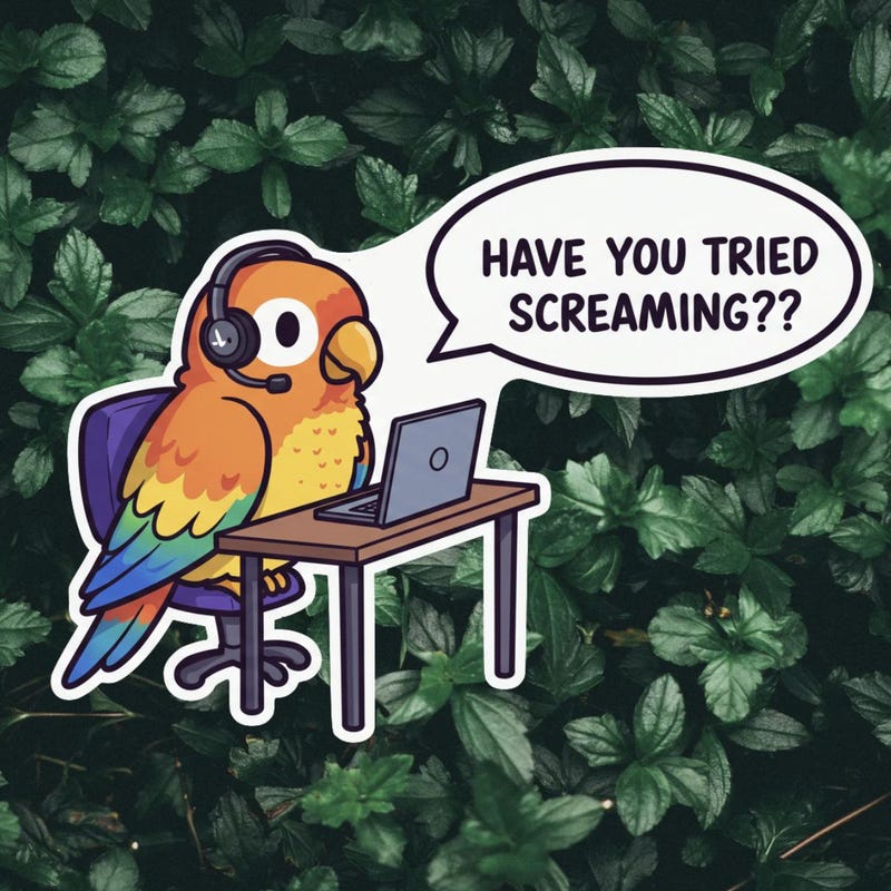 Smart Bird Stickers - Etsy