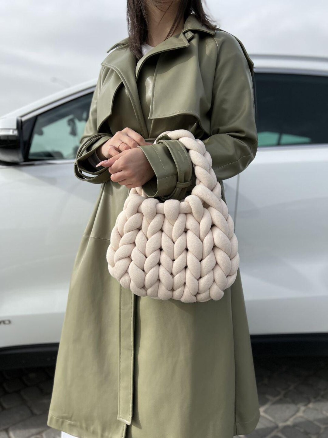 Chunky Cute Marshmallow Handbag - Etsy