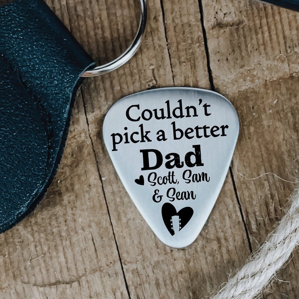 Dad Guitar Pick - Etsy