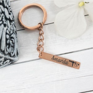 Personalized Hairdresser Gift Hair Stylist Keychain Hair | Etsy