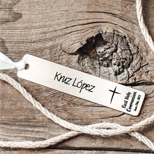 First Communion Bookmark Gift First Holy Communion Bookmark ...