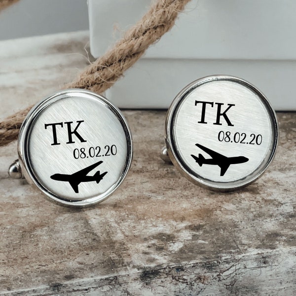Airplane Cuff Links - Etsy