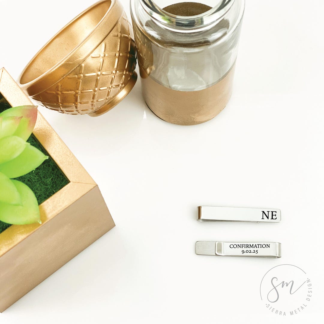 Personalized Confirmation Gift Boy's First Conf Tie Clip Gift ...
