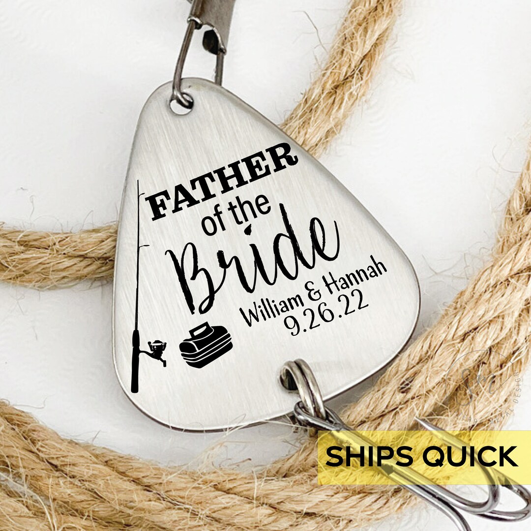 Father of the Bride Gift Idea Personalized Father of the Bride - Etsy