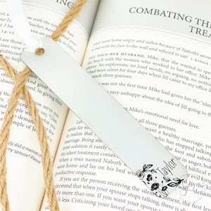 Personalized Mom Gift Grandma Bookmark Personalized Kids Names Bookmark ...