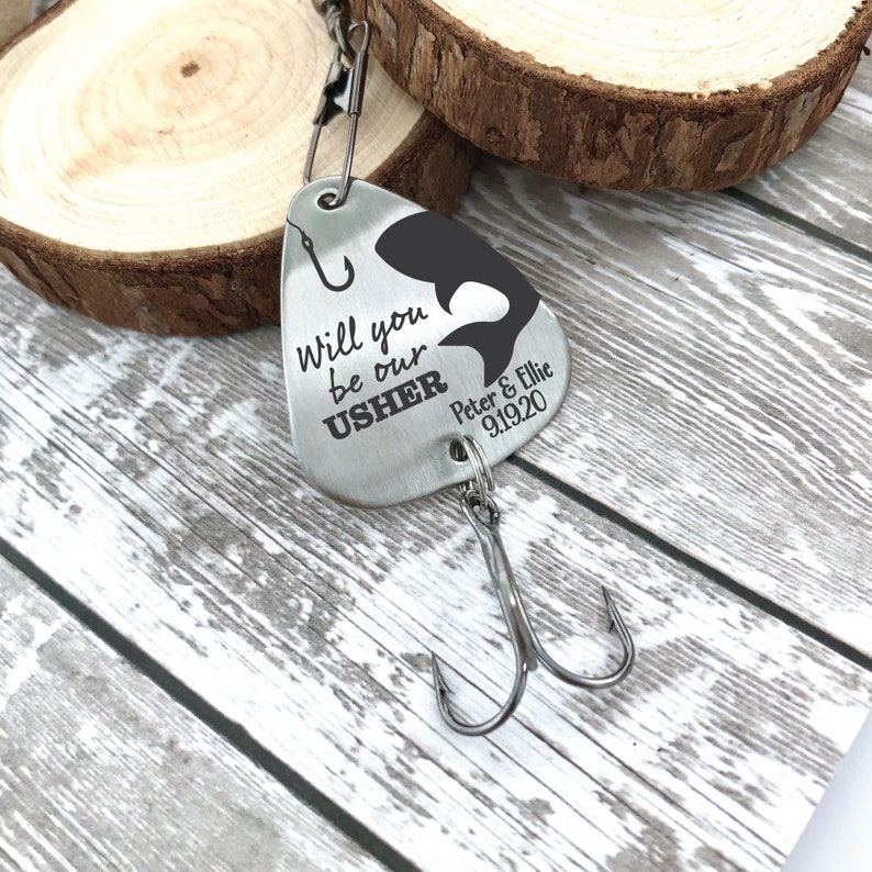 Usher Gift Will You Be Our Usher Gift Personalized Usher | Etsy