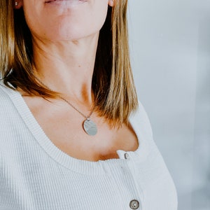 Custom Coin Necklace Custom Coin Jewelry Personalized Name - Etsy