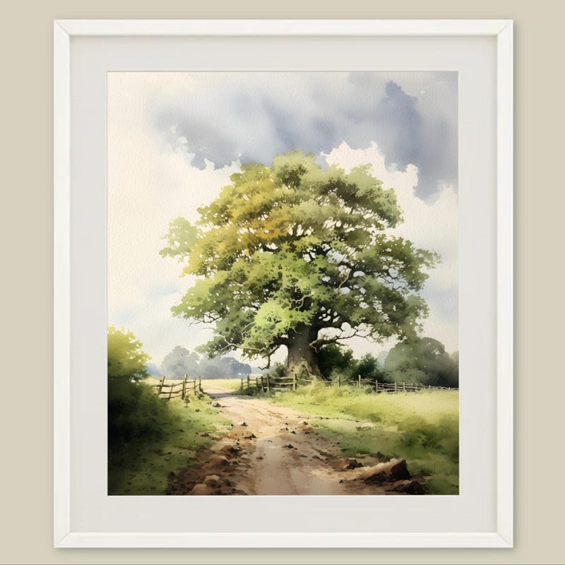 Large Tree Art - Etsy