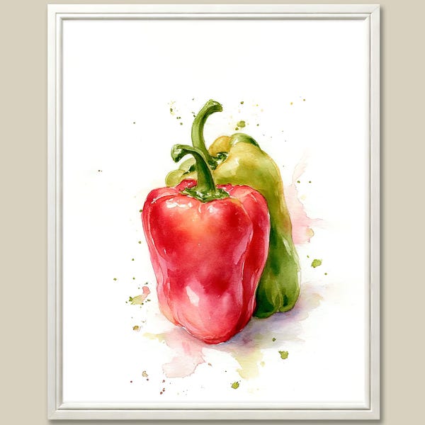 Pepper Painting - Etsy